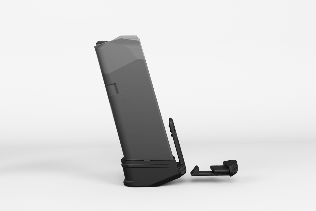Magazine Clip With Finger Extension Compatible With GLOCK 43 Magazines ...